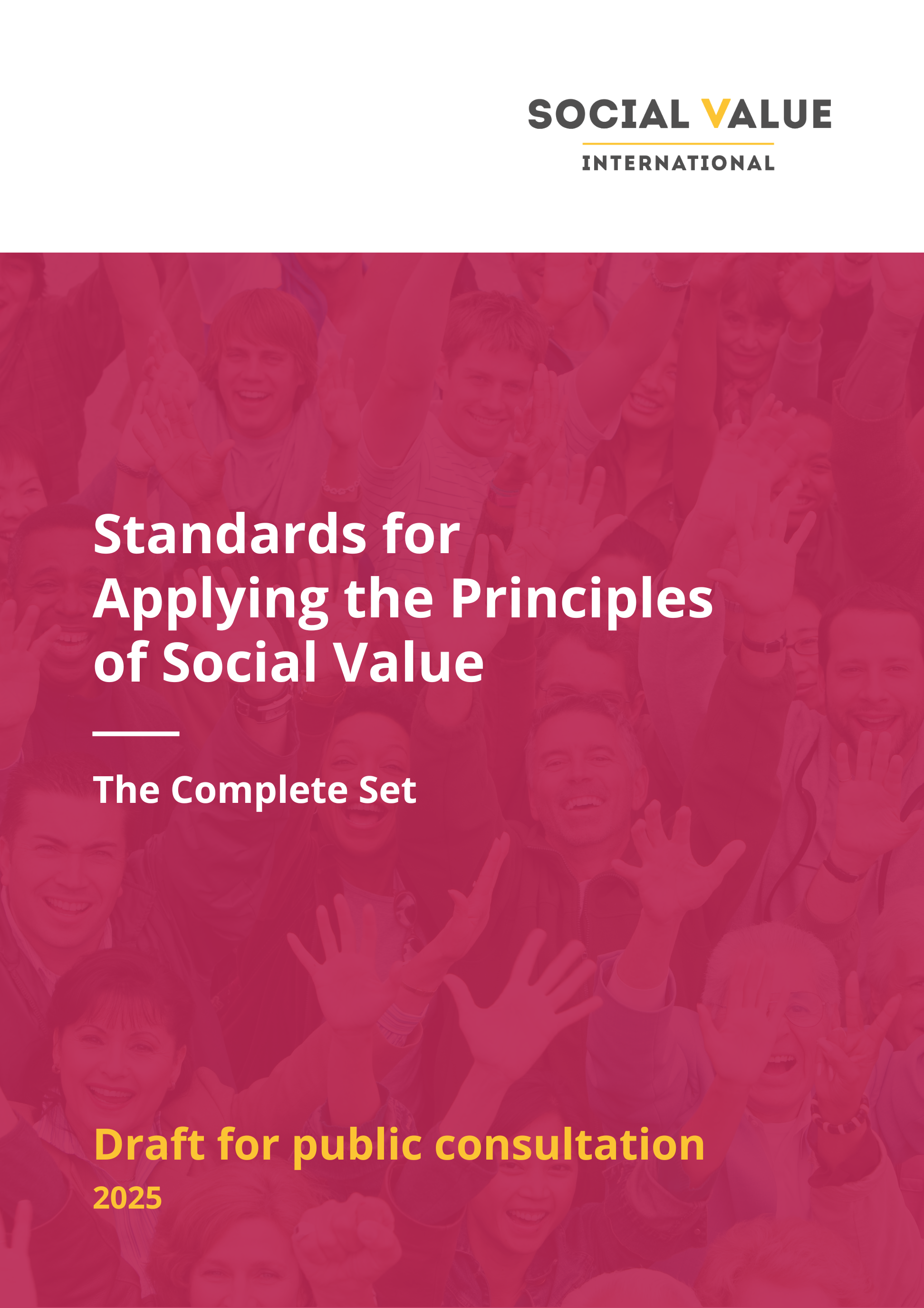 Standards and Guidance – Social Value International — Social Value ...