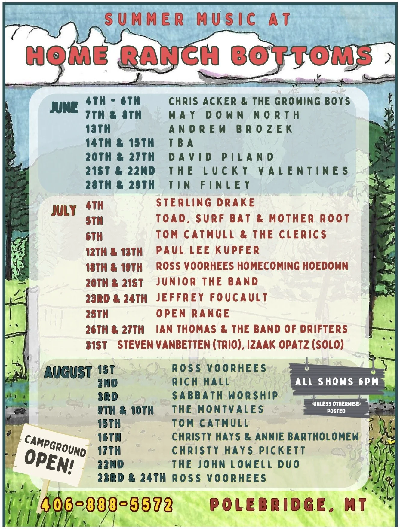 Music — Home Ranch Bottoms