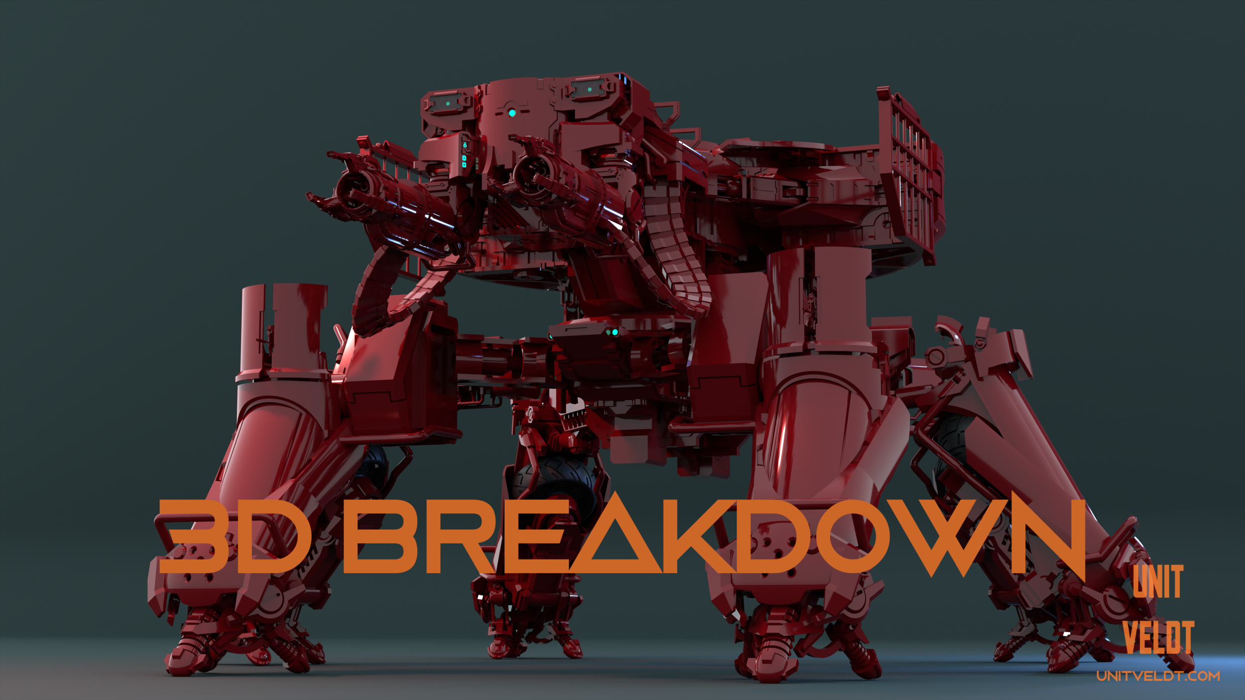 Robot Spider Blueprints