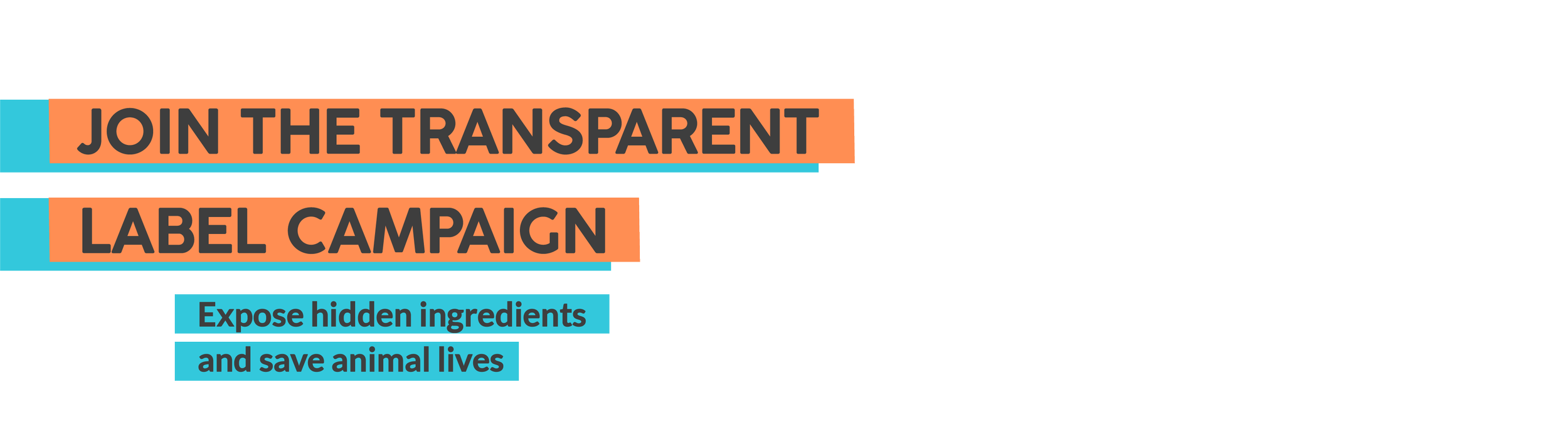 Transparent Label Campaign