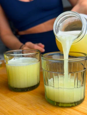 Homemade Honey Apple Cider Lemonade — dliciouslyinspired