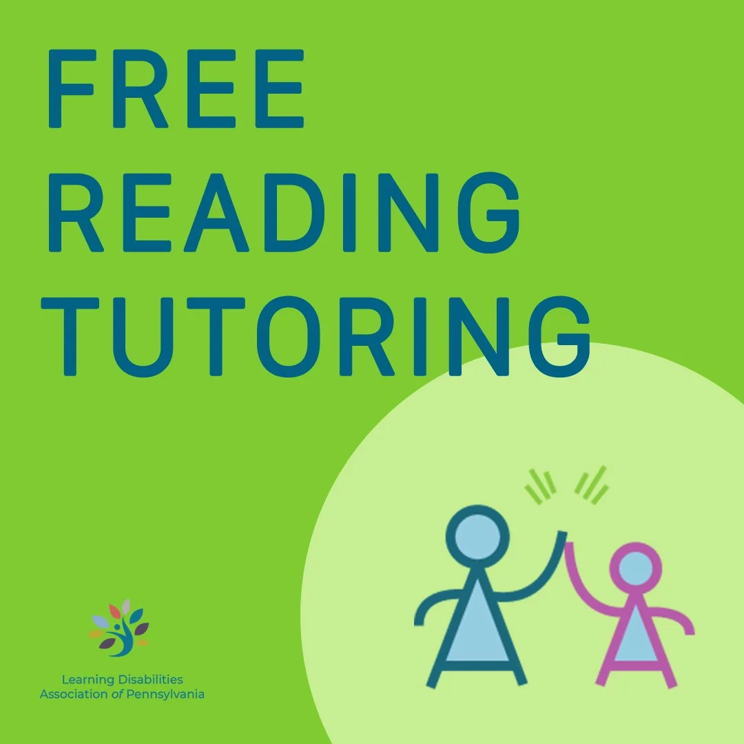 Reading Tutoring — LDA of PA