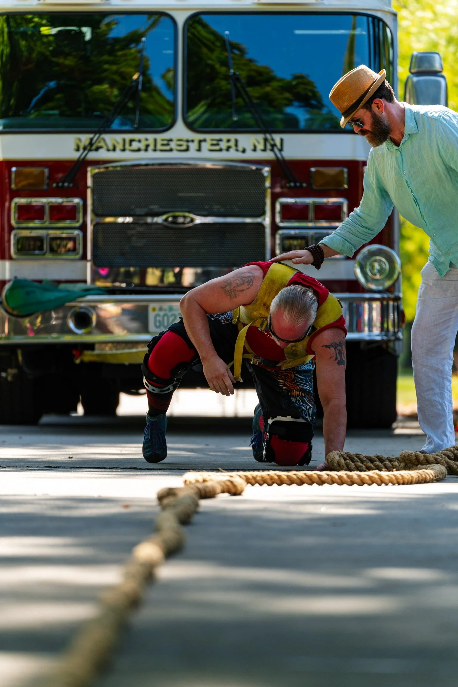 2nd Annual Fire Truck Pull & Festival — Less Leg More Heart