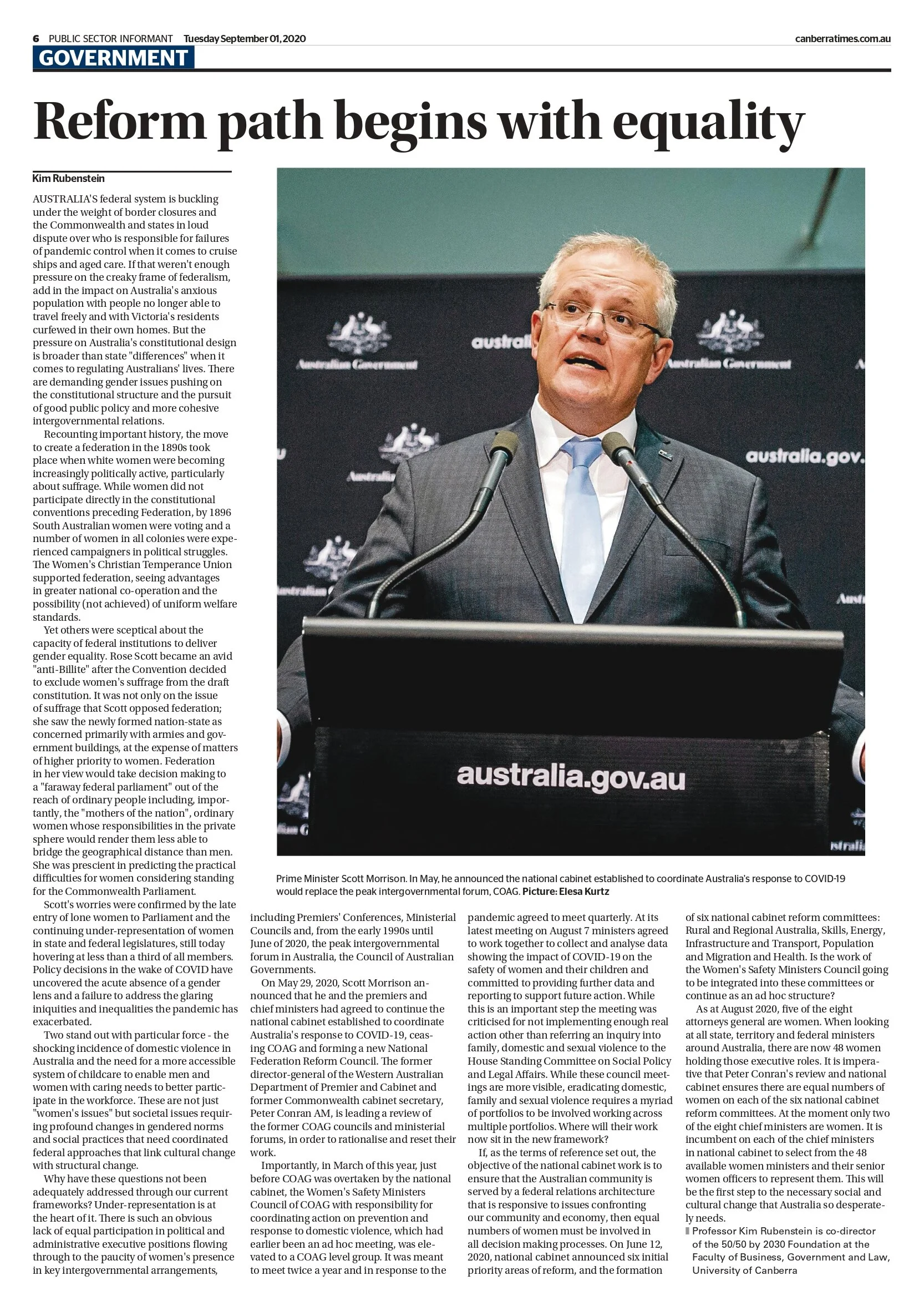 Media History — Kim Rubenstein