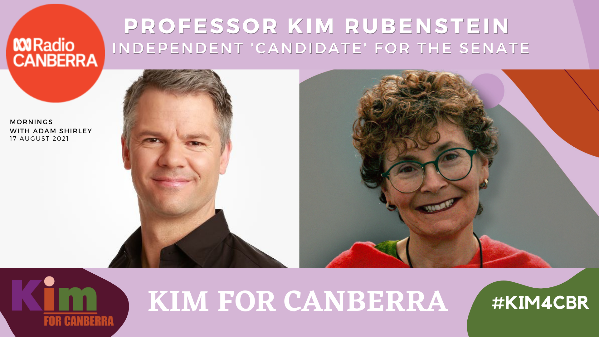 Radio Interview with Adam Shirley on ‘Mornings’ ABC Radio Canberra (17 ...