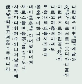 The Korean Alphabet Correct Sounds for Enlightening the People — Korean ...