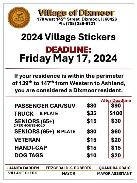 Village of Dixmoor