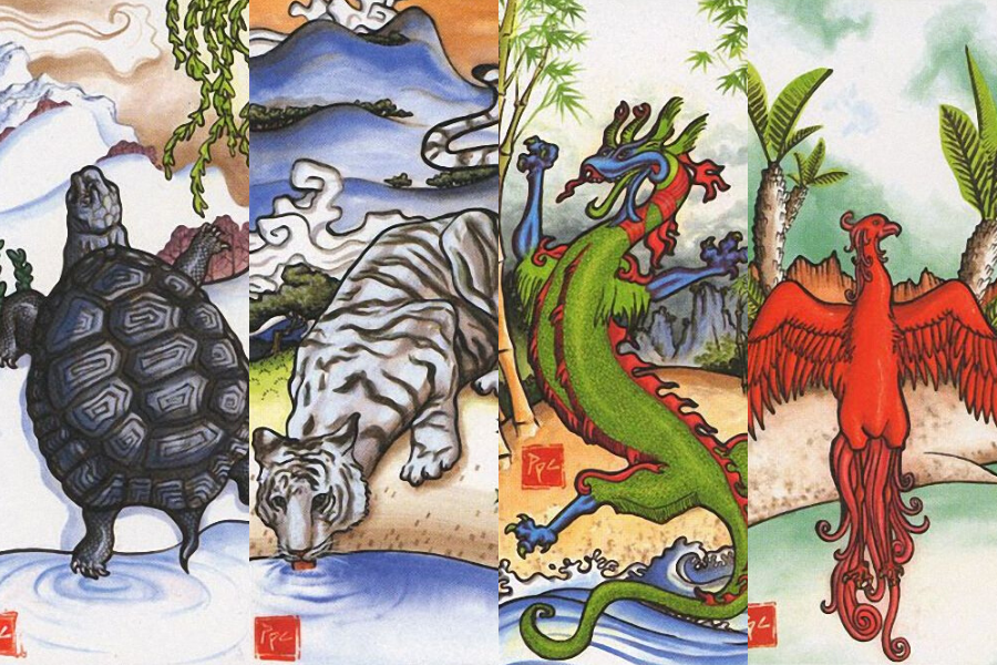 The Four Celestial Animals — Feng Shui Style