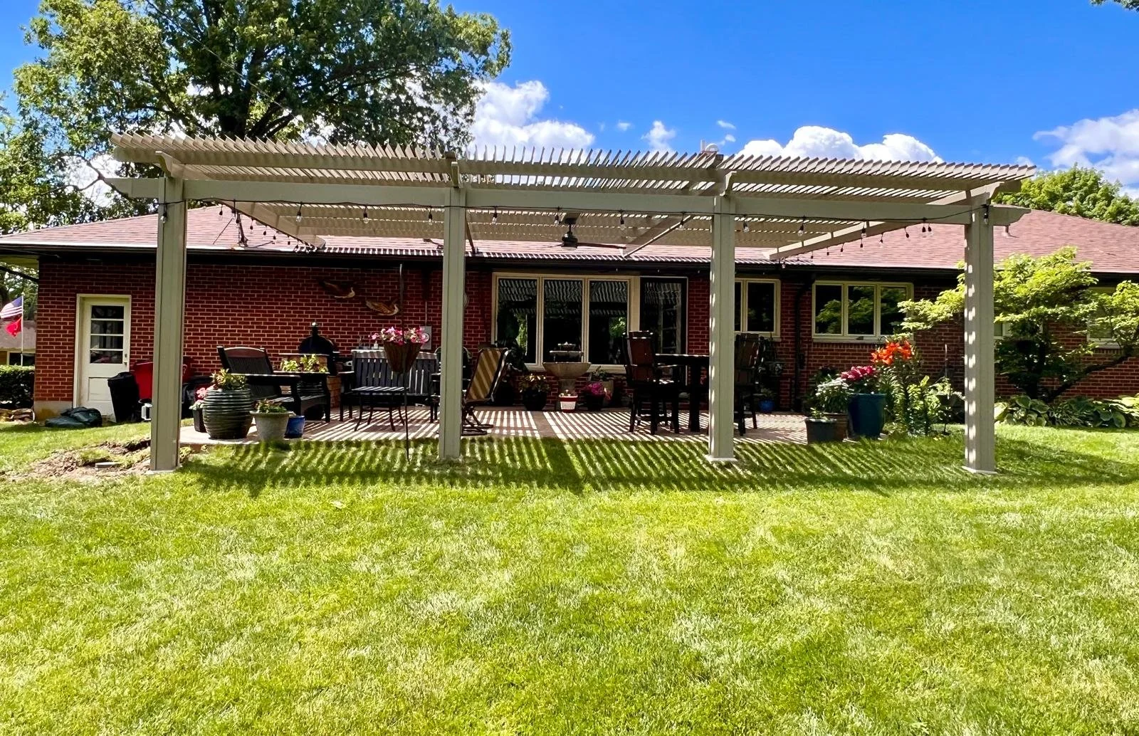 Solara Patio Covers | Solara Pergola | Louvered Roof in Dayton Ohio ...