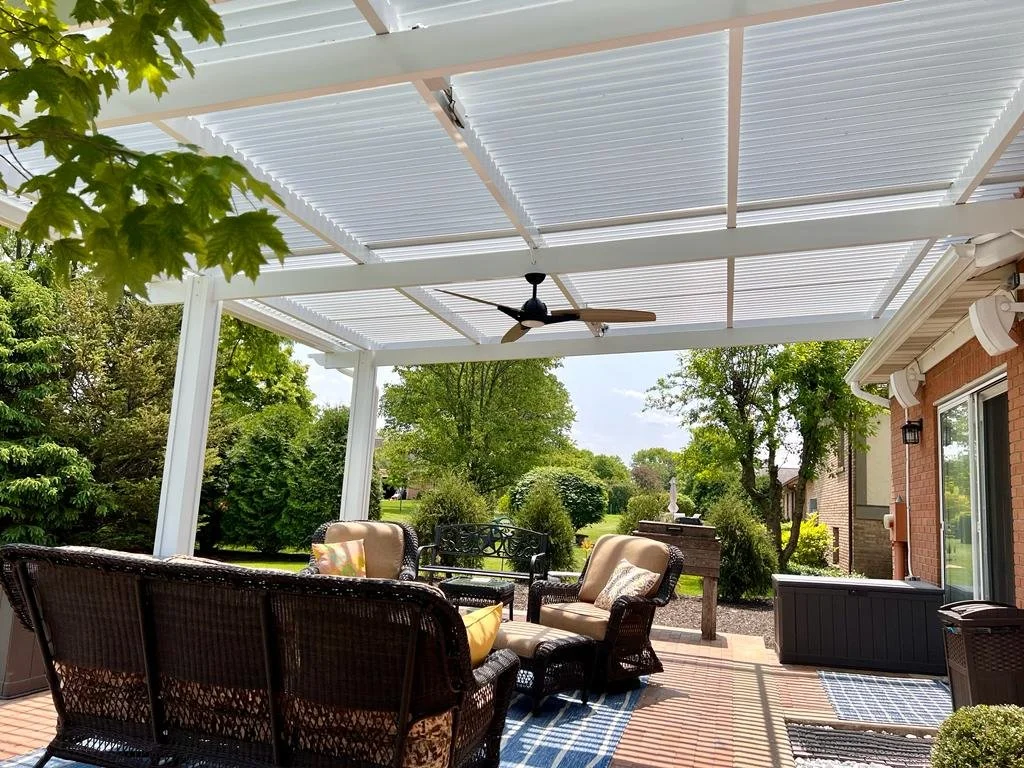 Solara Patio Covers | Solara Pergola | Louvered Roof in Dayton Ohio ...