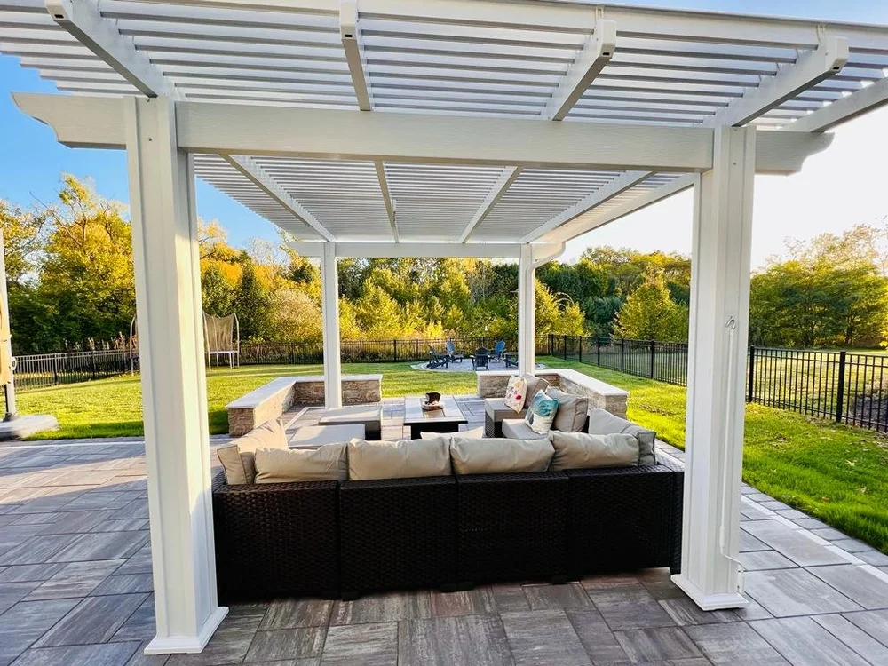 Solara Patio Covers | Solara Pergola | Louvered Roof in Dayton Ohio ...