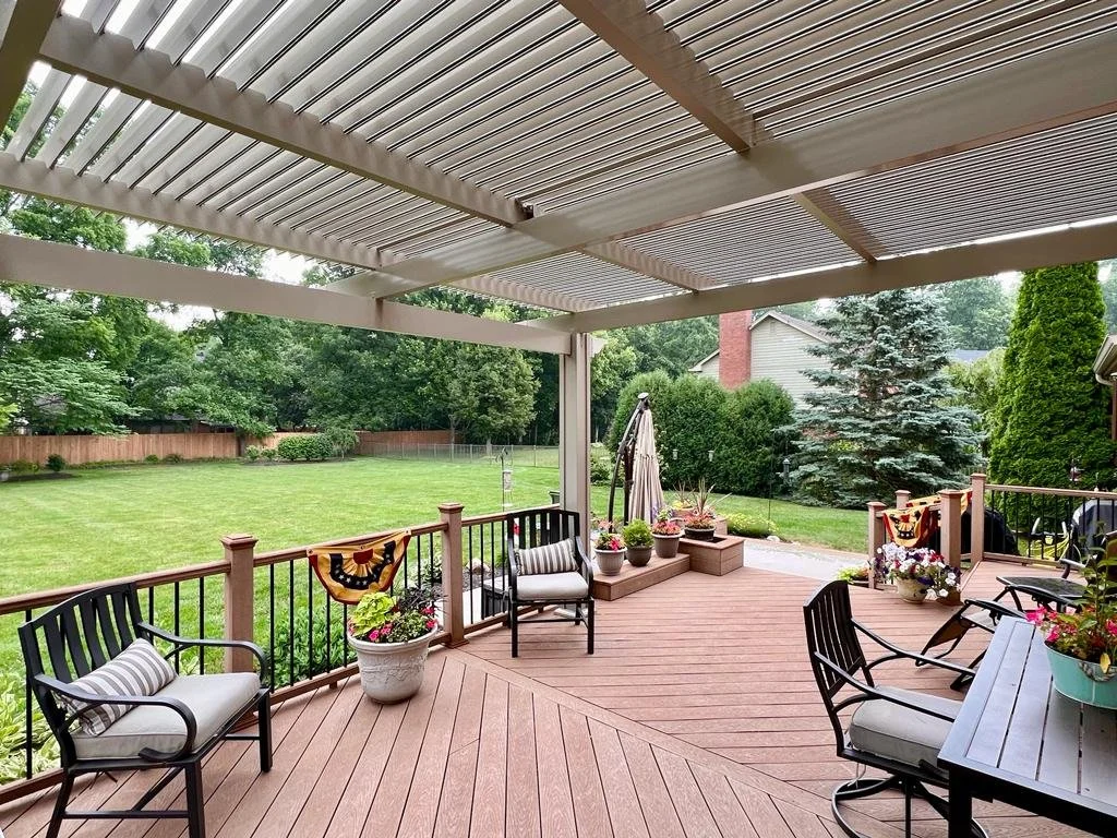 Solara Patio Covers | Solara Pergola | Louvered Roof in Dayton Ohio ...