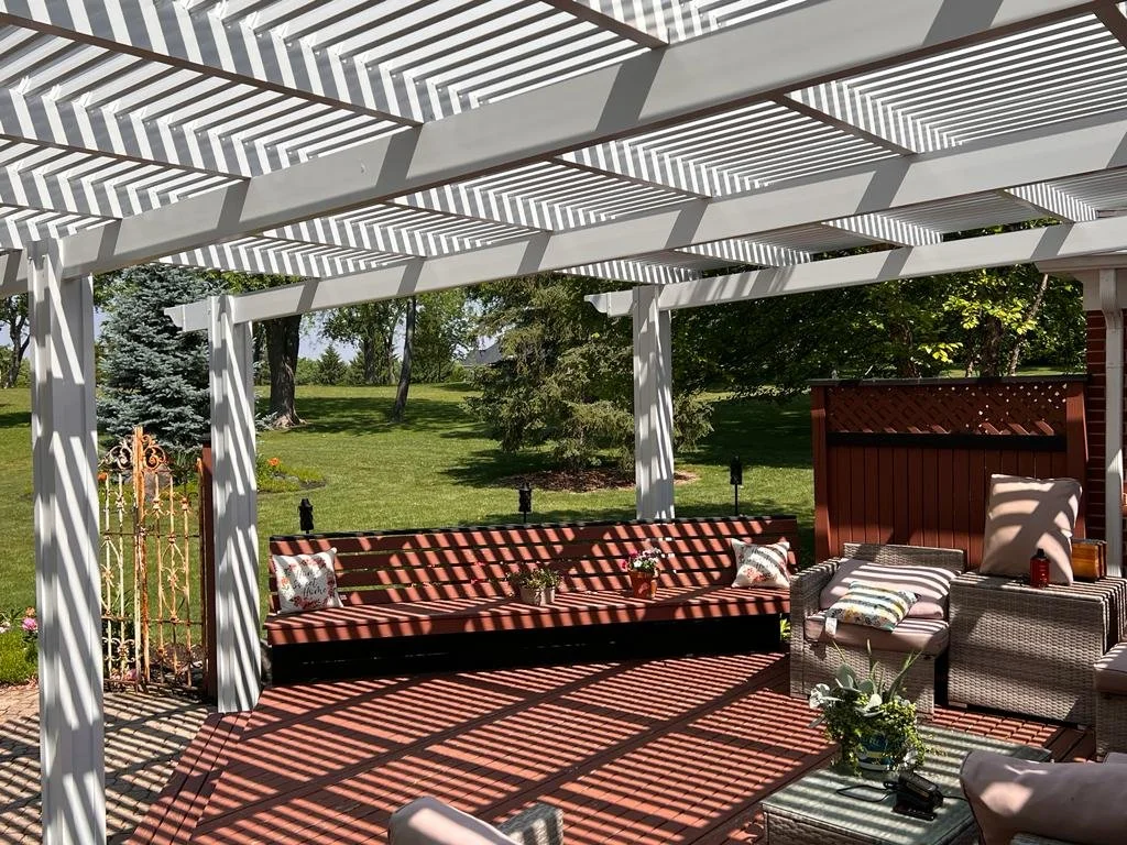 Solara Patio Covers | Solara Pergola | Louvered Roof in Dayton Ohio ...