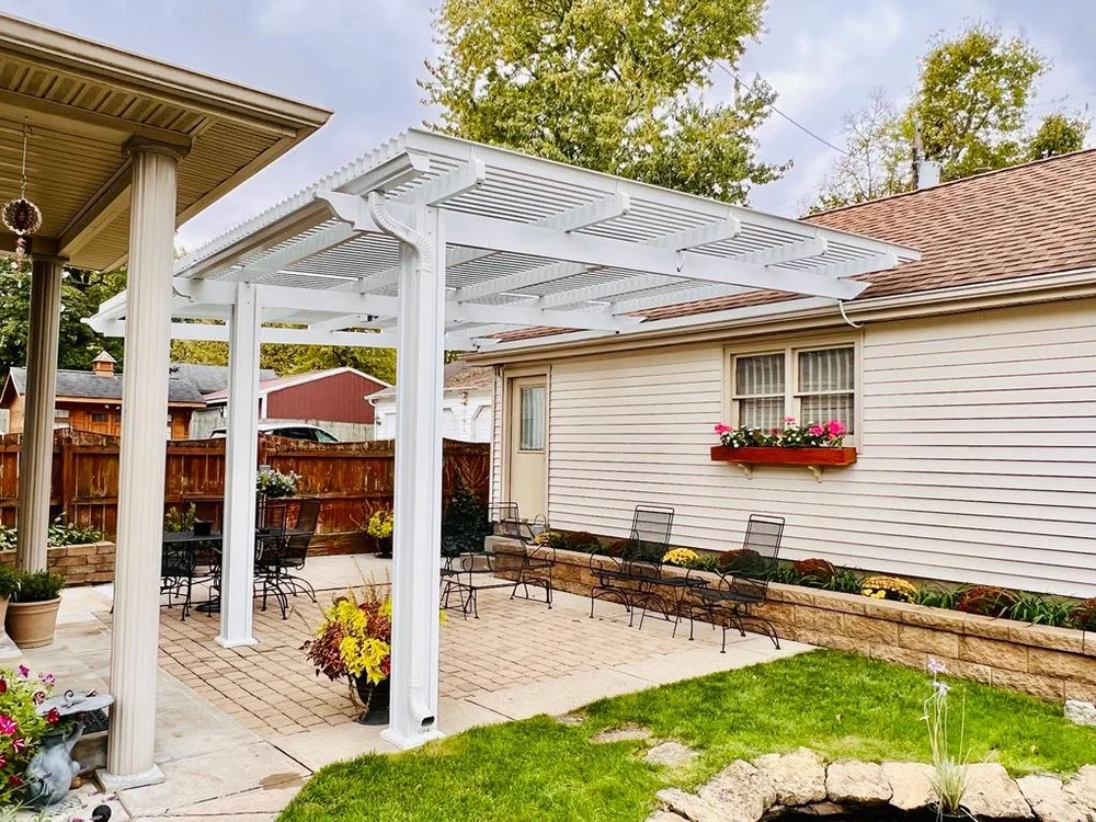 Solara Patio Covers | Solara Pergola | Louvered Roof in Dayton Ohio ...