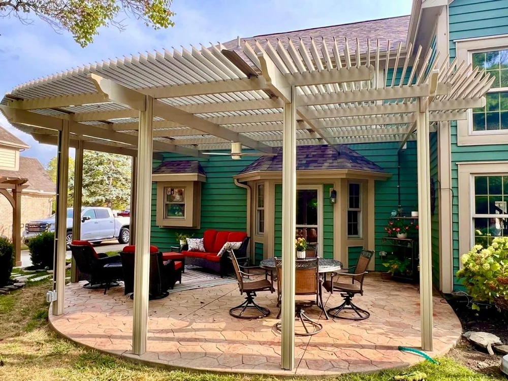 Solara Patio Covers | Solara Pergola | Louvered Roof in Dayton Ohio ...