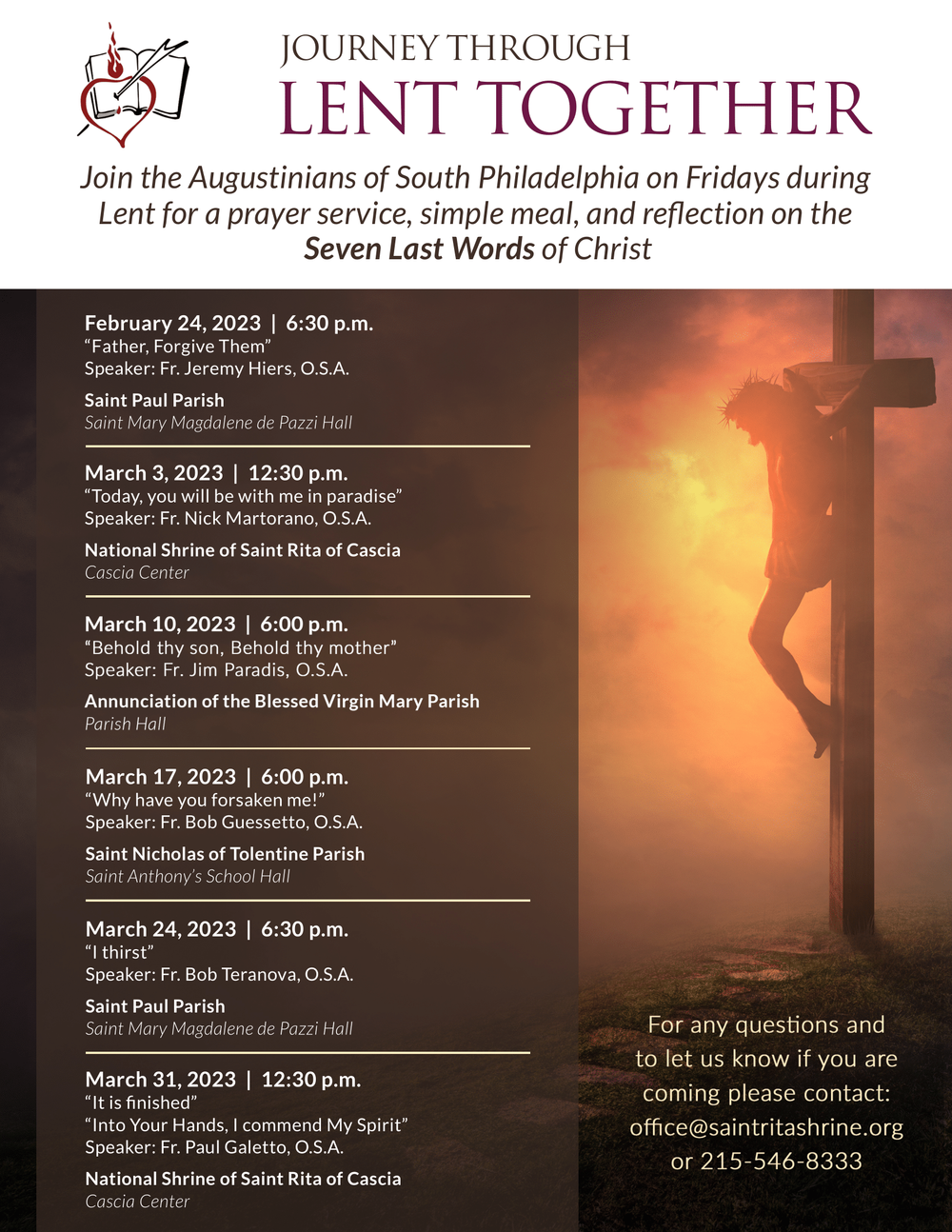 Simple Lenten Meal — The National Shrine of Saint Rita of Cascia
