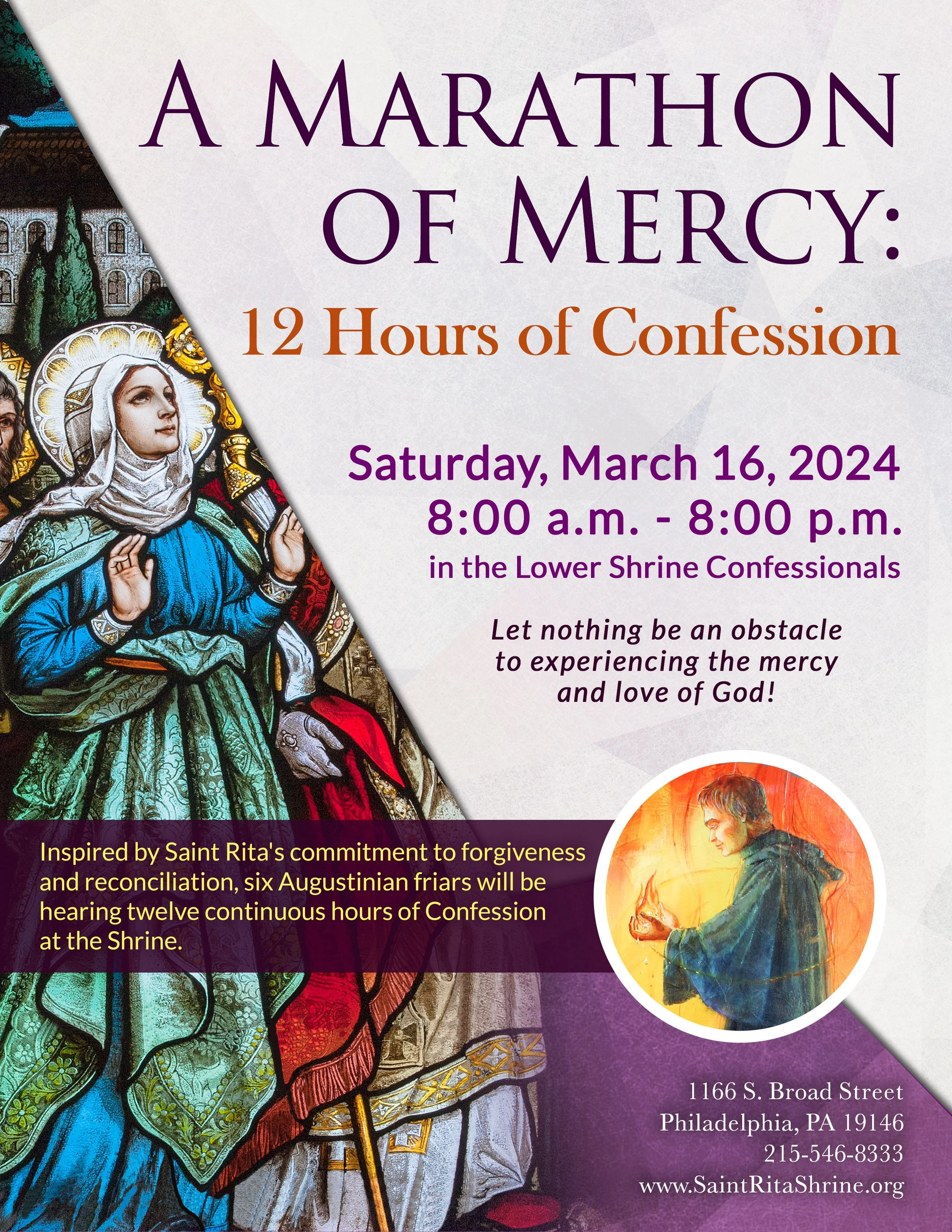 A Marathon of Mercy: 12 Hours of Confession — The National Shrine of ...