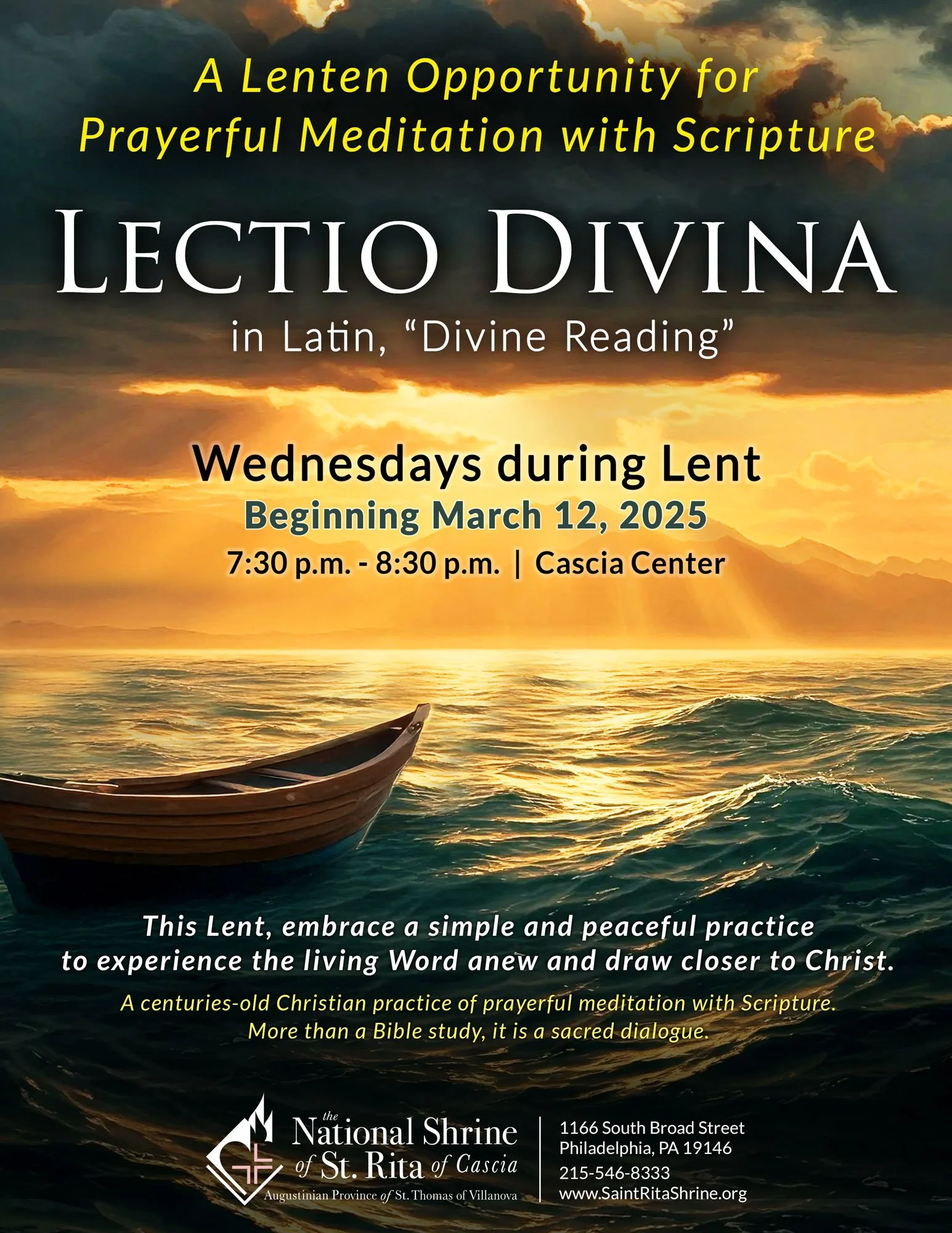 Lectio Divina — The National Shrine of Saint Rita of Cascia