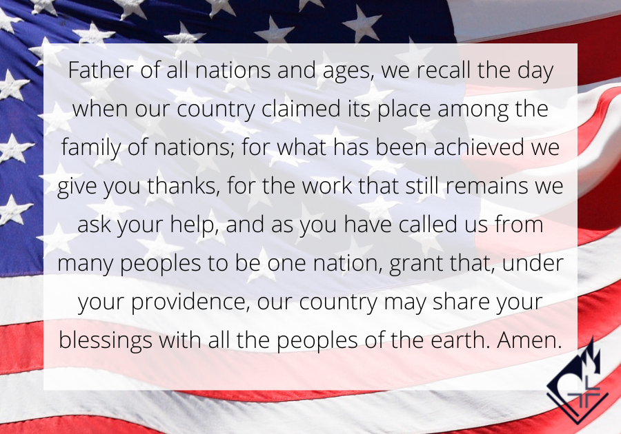 A Prayer for the Fourth of July — The National Shrine of Saint Rita of ...