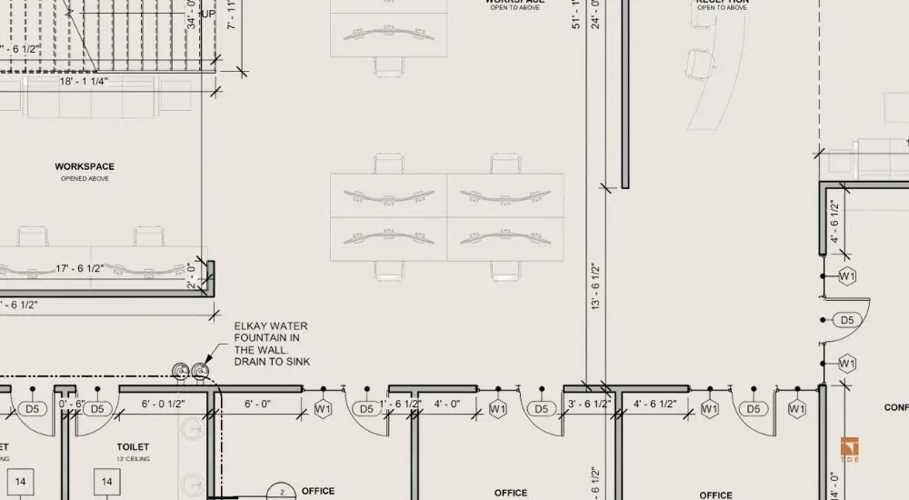 Commercial Office Warehouse Plans — Tangent Design and Engineering