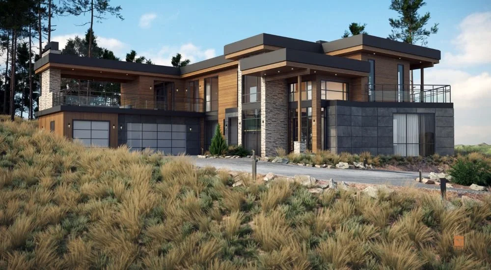 Contemporary Custom Homes — Tangent Design and Engineering