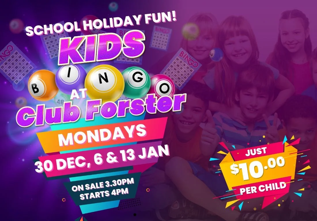 School Holiday Fun — Club Forster