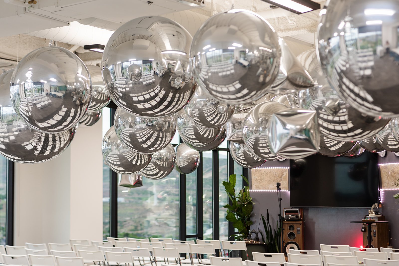 Ceiling Balloon Installations — Balloon Boyz
