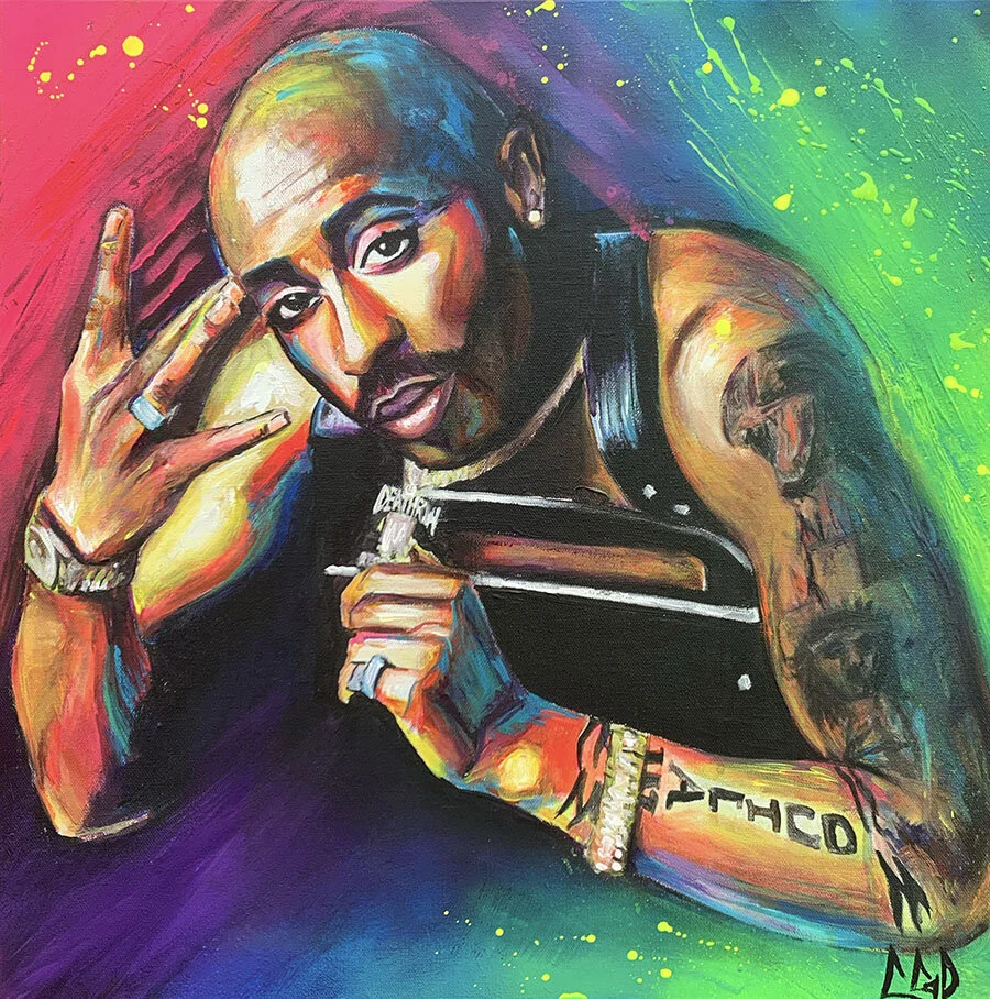 Tupac Painting