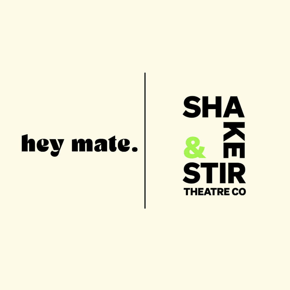 Supporting Theatre Wellbeing: Hey Mate x Shake & Stir 🎭 — Hey Mate