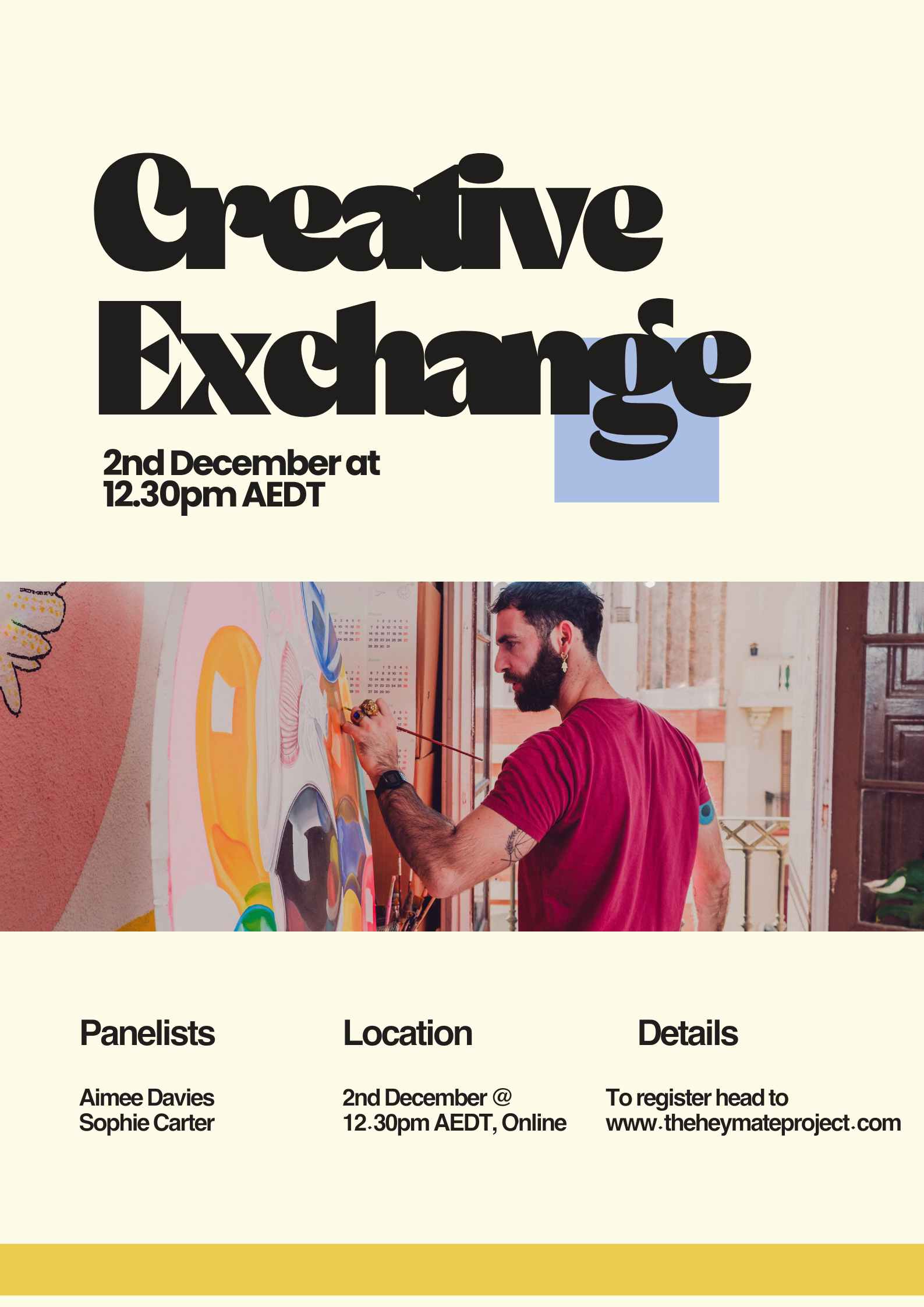 Hey Mate Creative Exchange — Hey Mate
