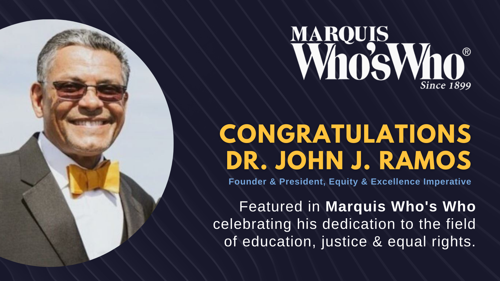 Dr. John Ramos, Sr. — Equity & Excellence Imperative