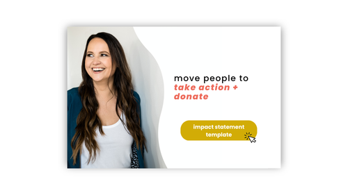 How to Create a Memorable Impact Statement for Your Nonprofit — Small ...