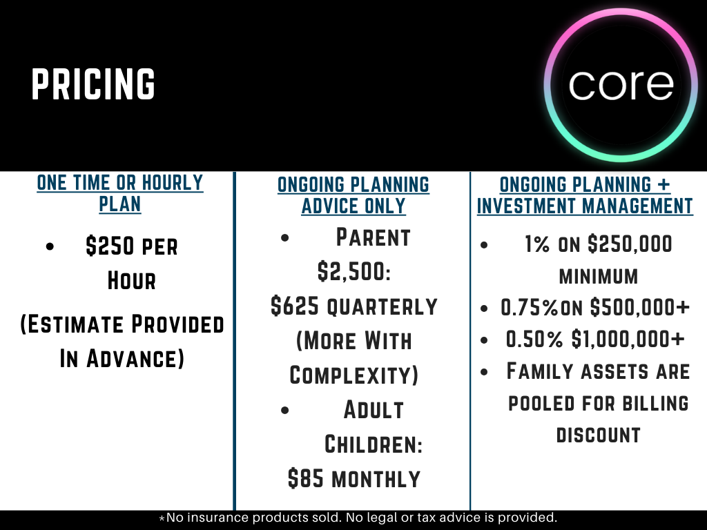 Patrick Ritter — core planning