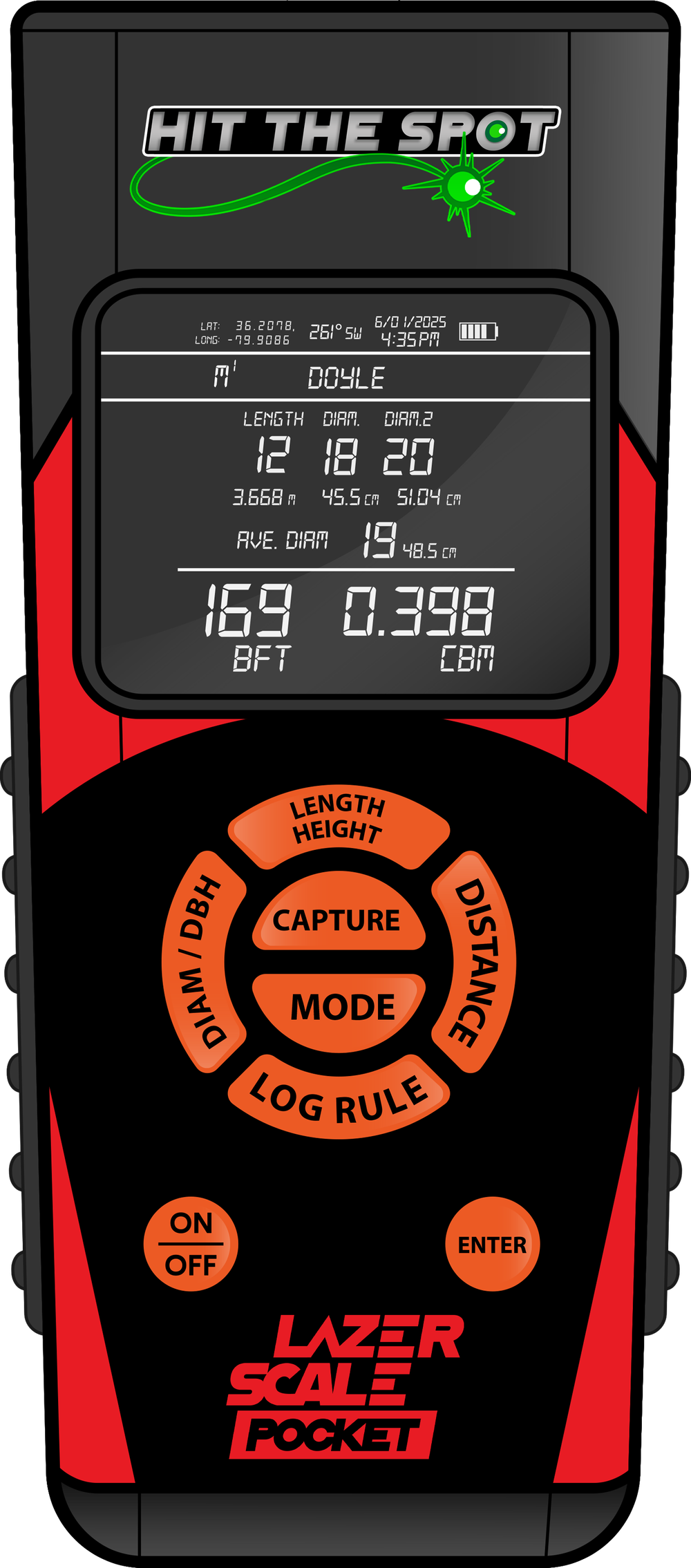 The Device — The Lazer Scale™ by Forestry Systems