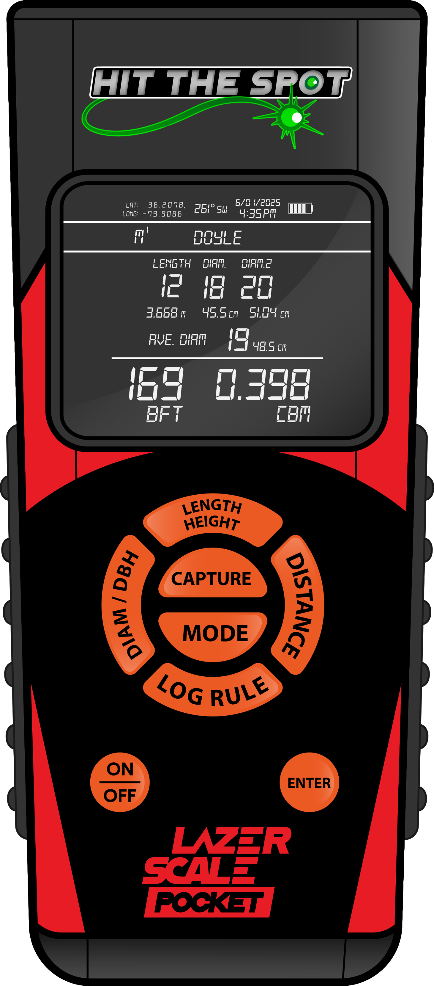 The Device — The Lazer Scale™ by Forestry Systems