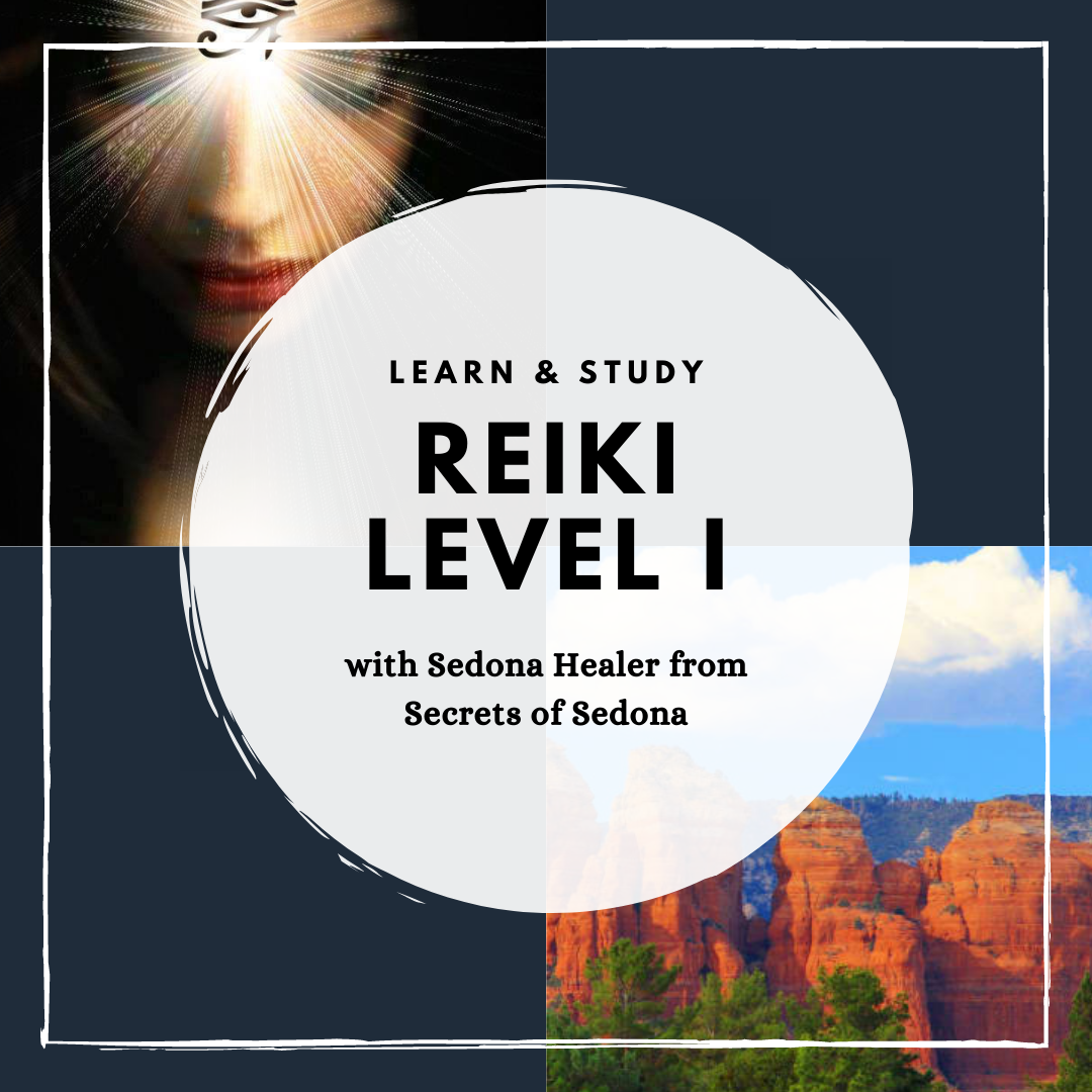 Learn Reiki Level One 1 Healing and Personal Attunement with a Sedona ...