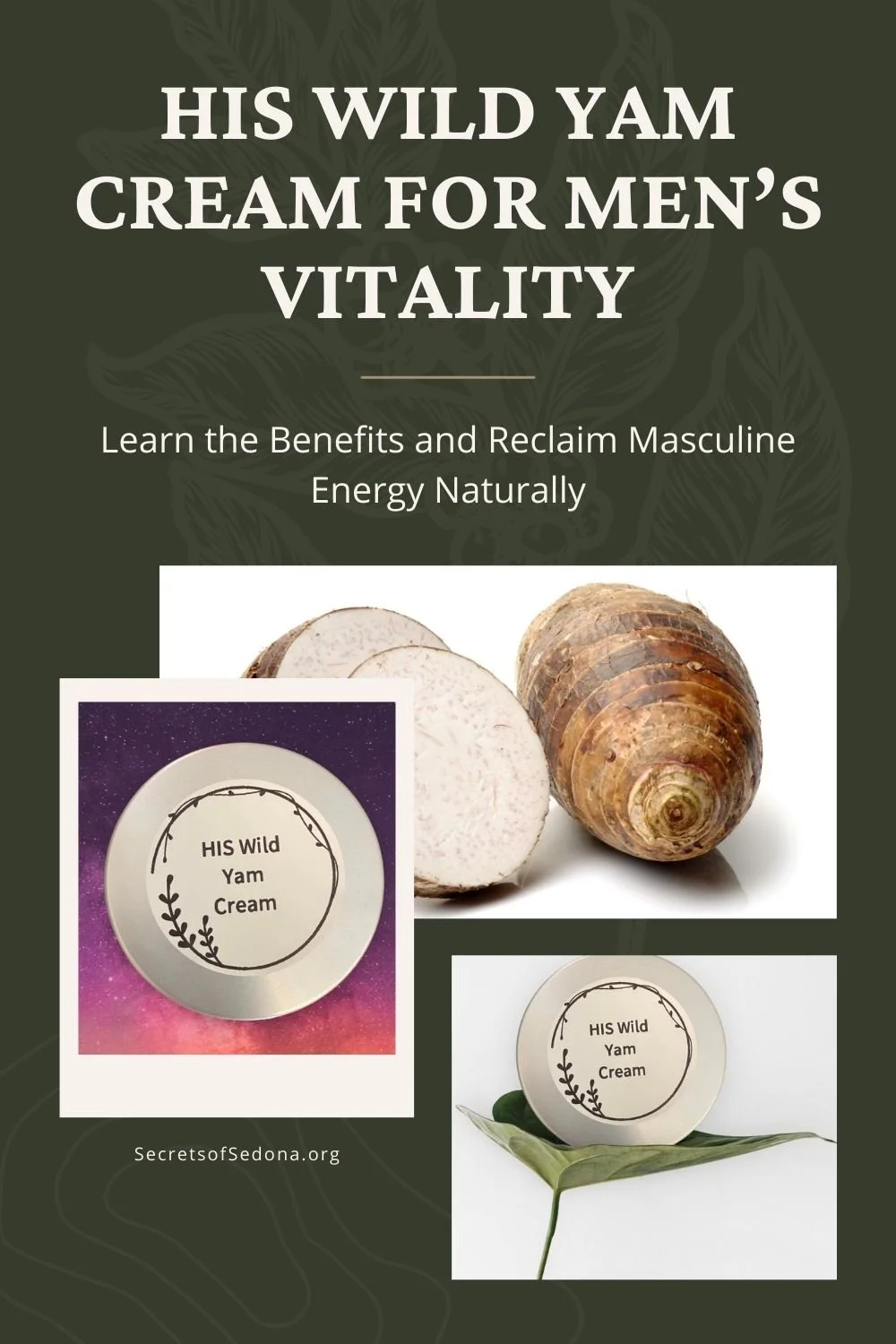 Wild Yam Cream Info — Holistic Medicine, Reiki, & Herbs