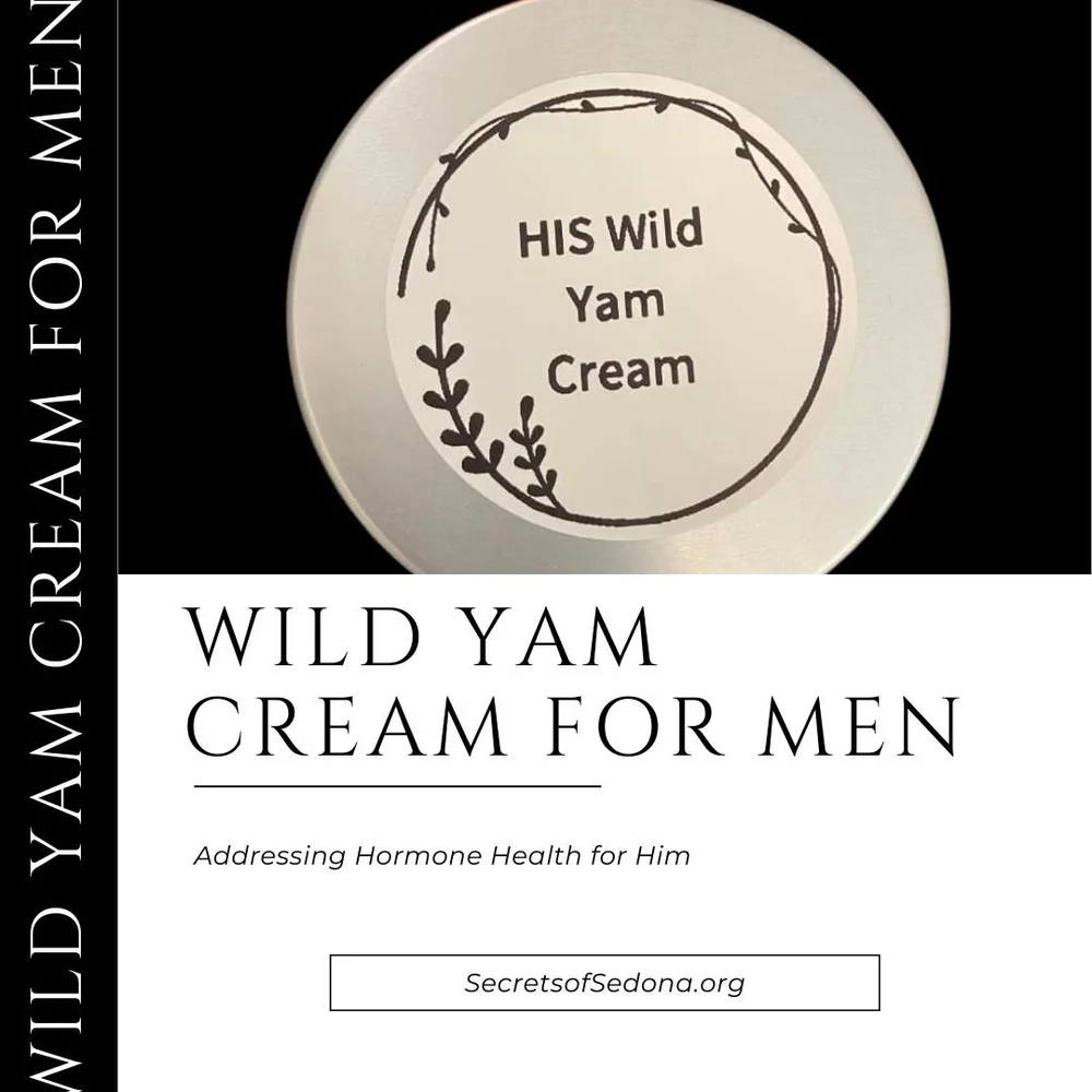 Wild Yam Cream for Men: Hormone Health — Holistic Medicine, Reiki, & Herbs