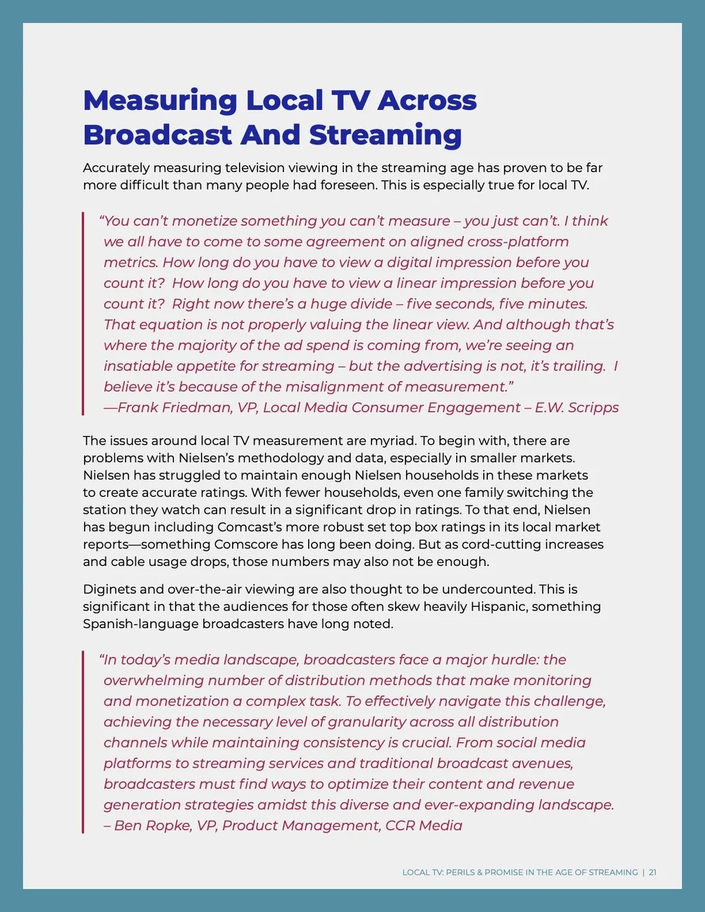 Getting Granular: Why ACR Data Is Winning The TV Measurement Game — TVREV