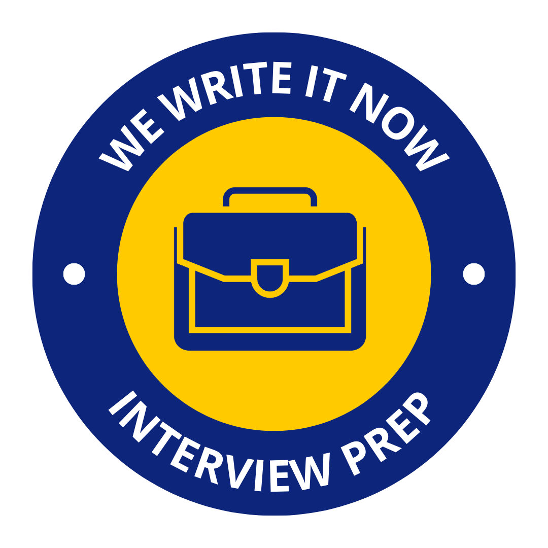 Interview Preparation — We Write it Now Resumes & Career Resources