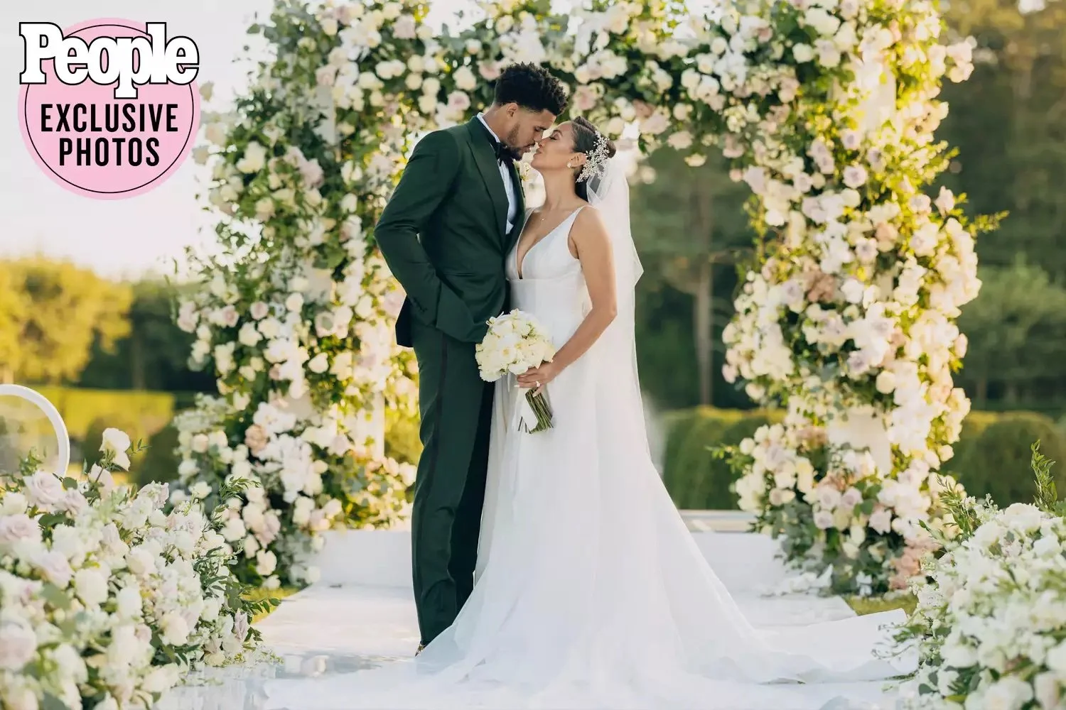 Featured in People Magazine: NBA Star, Tobias Harris Weds Jasmine ...