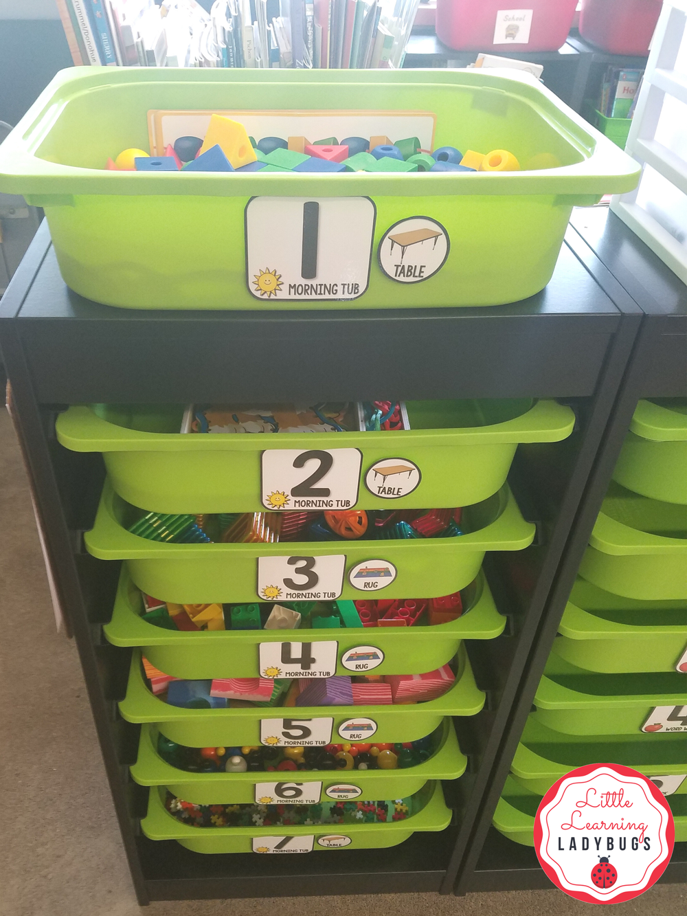 Starting the Day with Morning Tubs — Little Learning Ladybugs