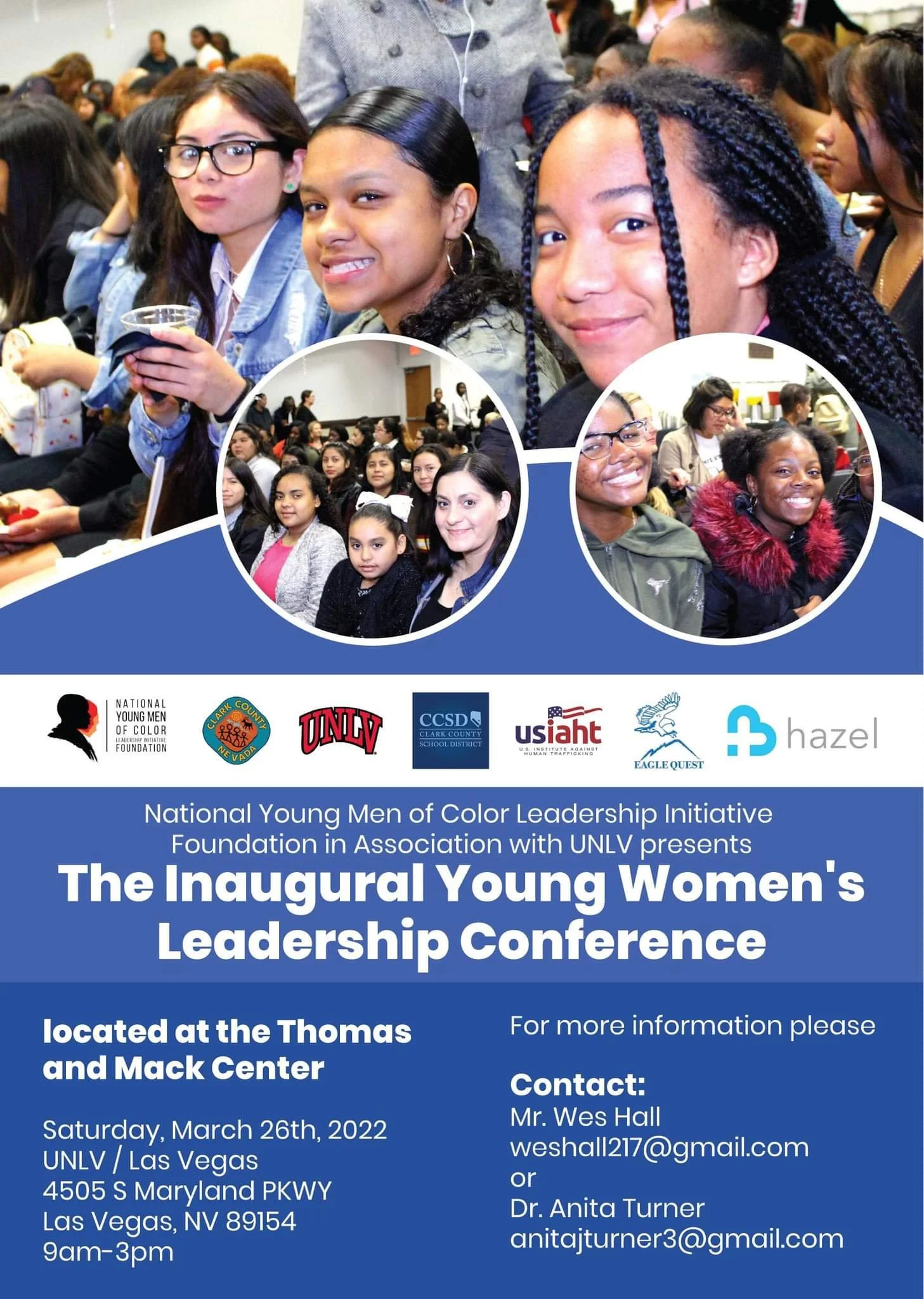 Young Women's Leadership Conference — Dr. Anita Turner