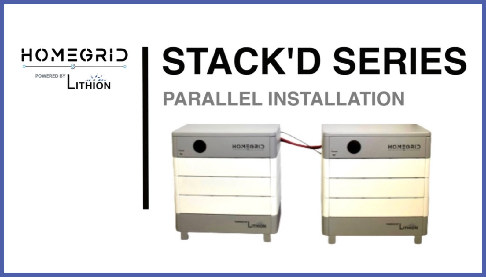 Stack'd Series Installation — HomeGrid