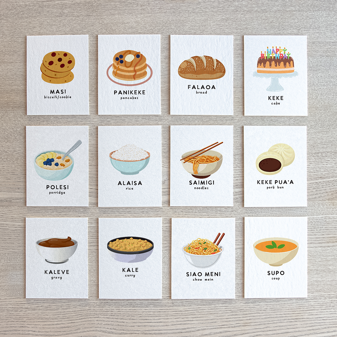 100 Samoan Words Flashcards Printable — KMPT Designs