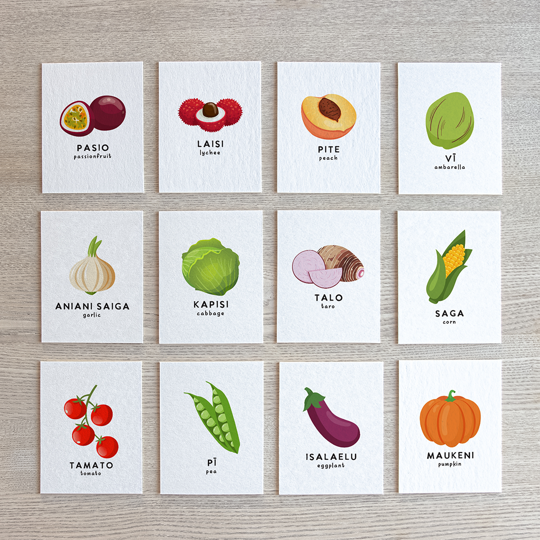 100 Samoan Words Flashcards Printable — KMPT Designs