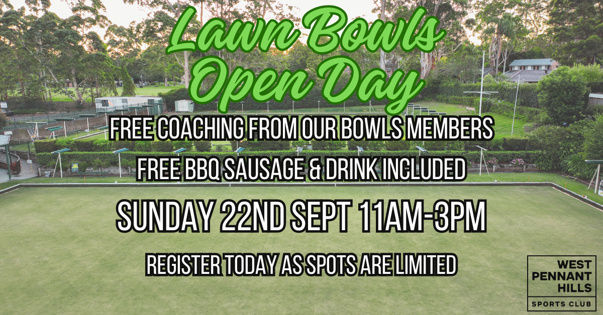 Bowls Open Day