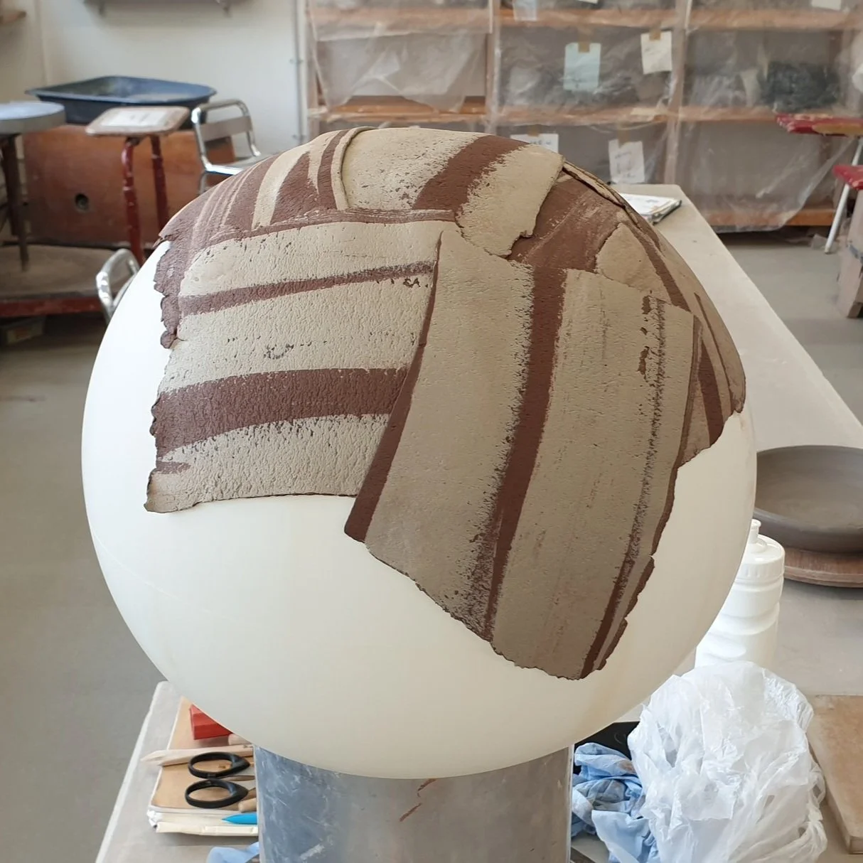 in the studio — ali gane ceramics