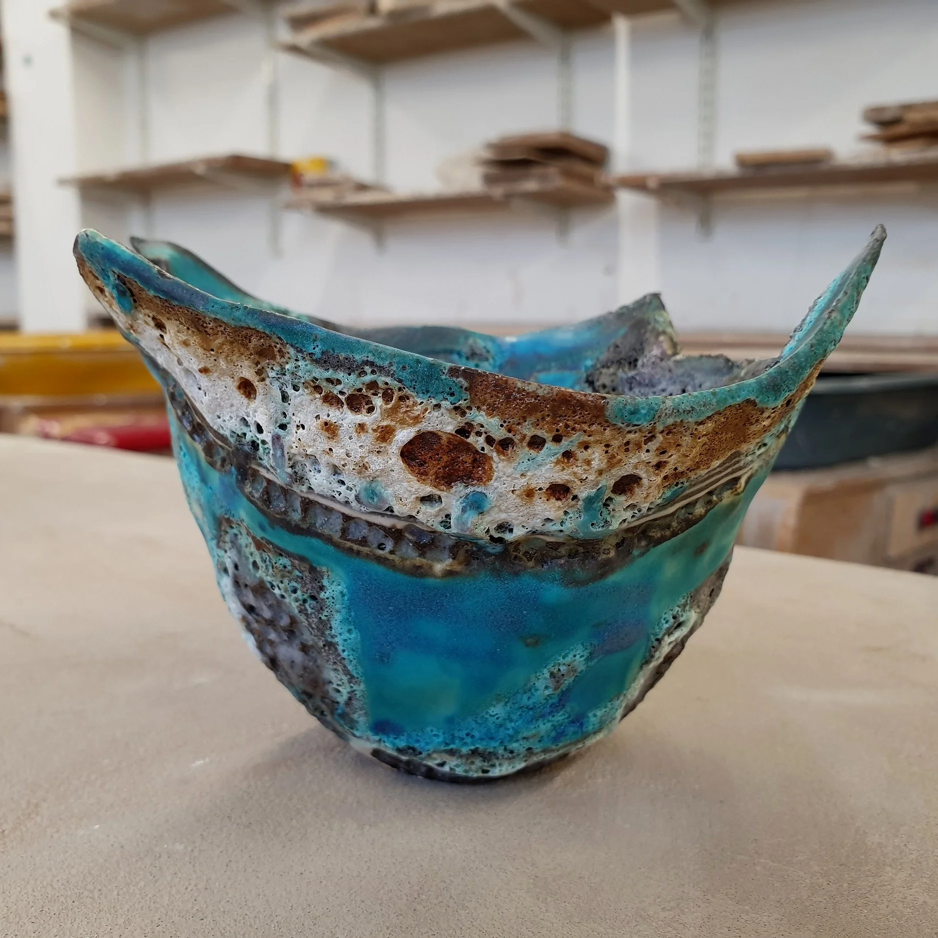 in the studio — ali gane ceramics