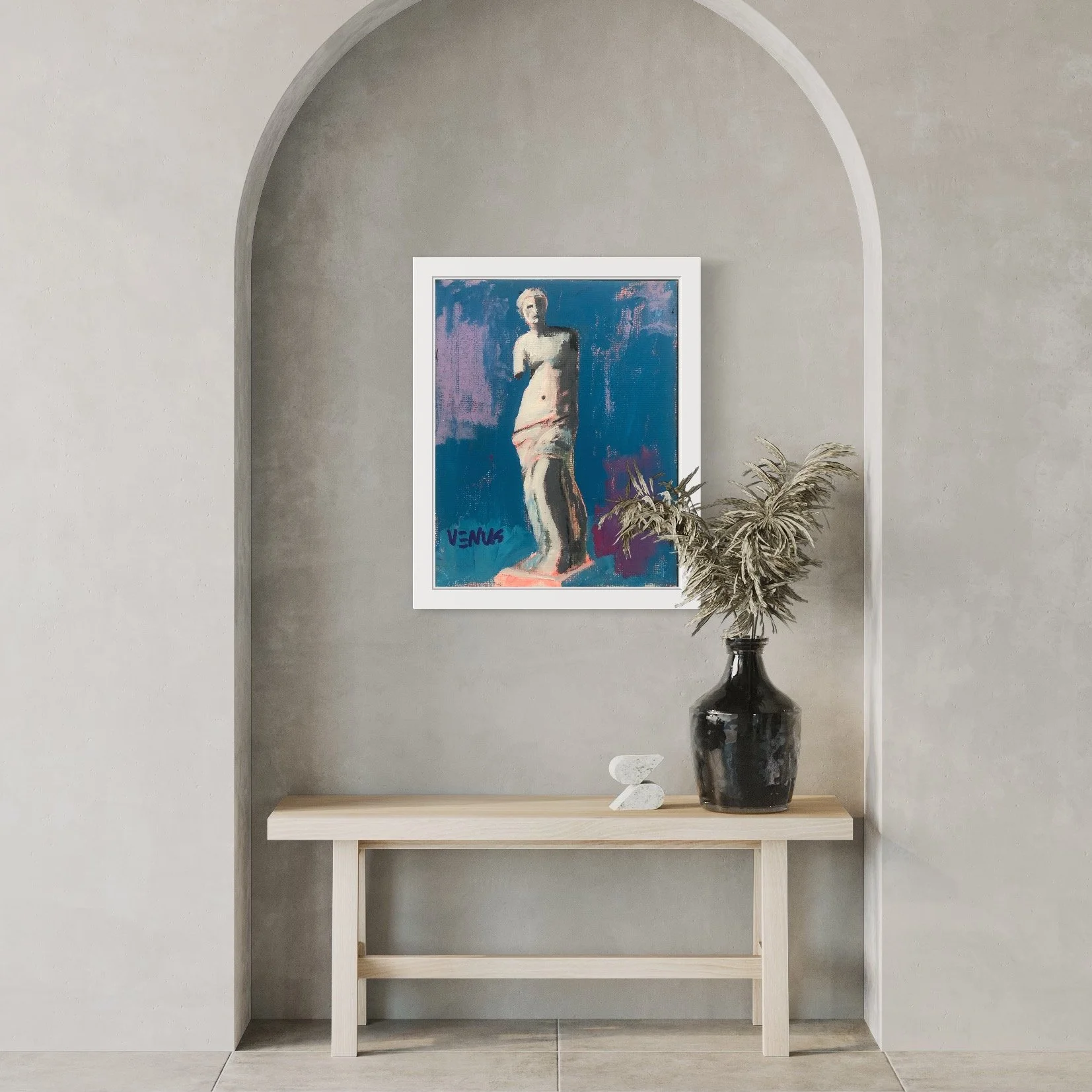 A Timeless Icon Reimagined: Pop Art Meets the Venus de Milo by Artist ...